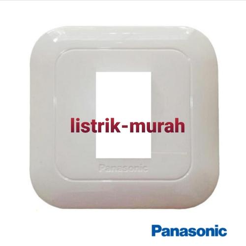 Jual Panasonic WEJ 78019 WEJ78019 Frame 1 gang 1 device Putih lubang ...