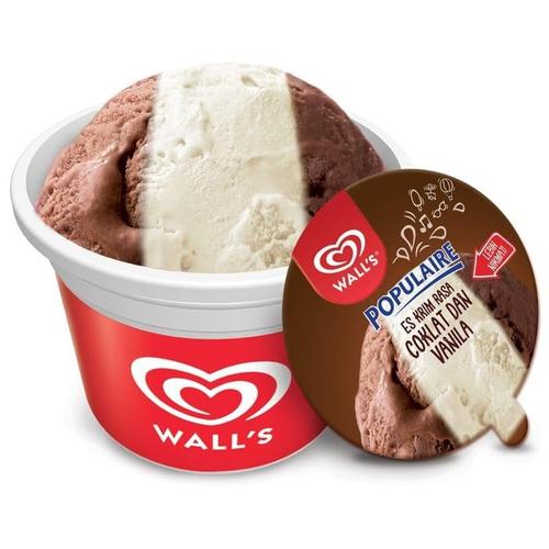 Jual Walls Populaire Chocolate Vanilla 90ml - Kota Medan - Yummy Frozen ...