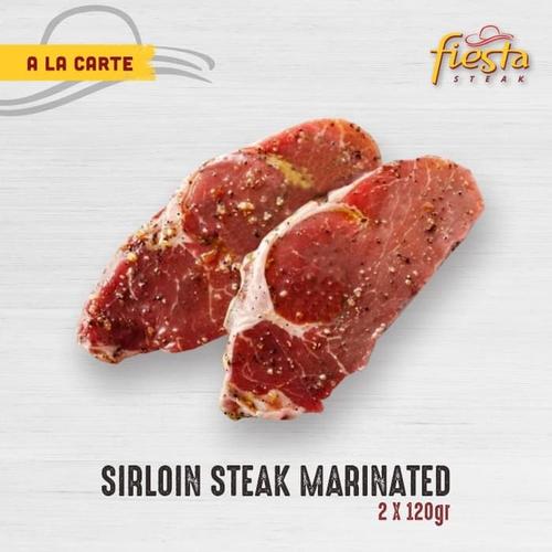 Jual Fiesta Steak Marinated Sirloin Steak Lokal - Daging Sapi Frozen ...