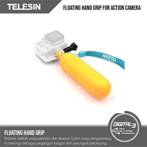 Jual TELESIN Floating Hand Grip Bobber Floaty GoPro - Kota Denpasar ...