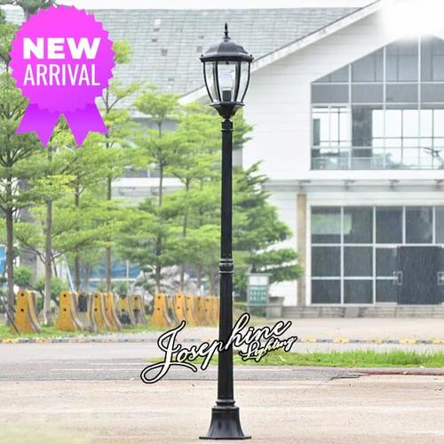 Jual Lampu Taman Tiang Outdoor Cabang 1 Seri 02 - 1,57 Meter - Putih ...