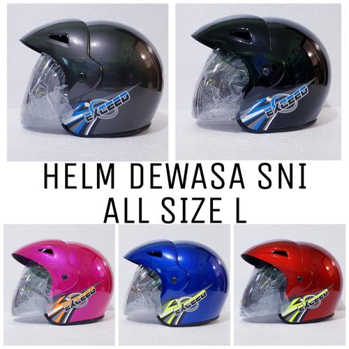 Jual Helm Standard SNI bersertifikat, murah, nyaman, aman warna trend ...