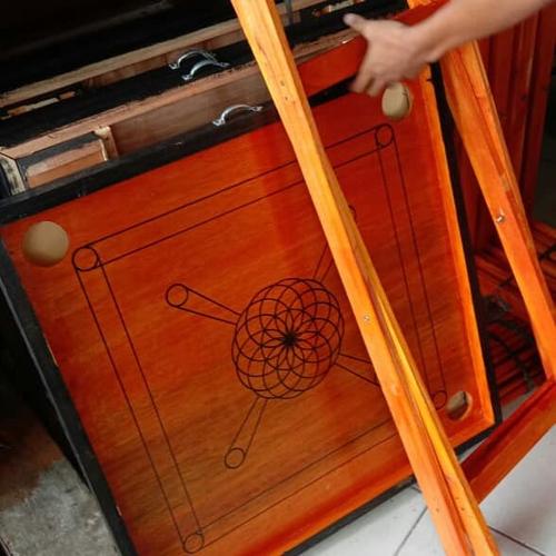 Jual MAINAN ANAK" / DEWASA / MEJA TUSOT SET / BILYARD KAYU / Gosend ...