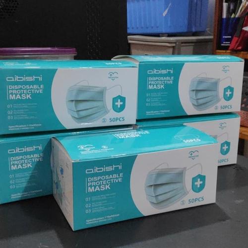 Jual masker 3 ply standard rumah sakit aibishi sensi murah - Jakarta ...