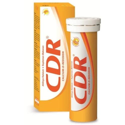Jual CDR CALCIUM D REDOXON TUBE ISI 10 / VITAMIN D,C&B6 / SUPLEMEN ...