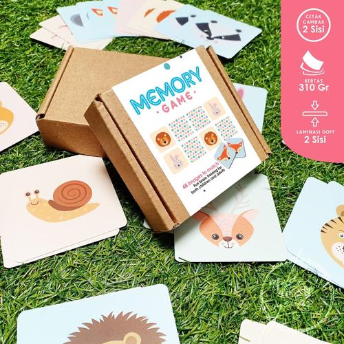Jual Matching card / memory game - animal 1 - Kota Surabaya - MMY Toys ...