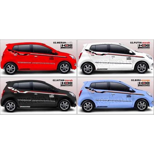 Jual AGYA AYLA 2 cutting sticker stiker mobil - Kota Tasikmalaya ...