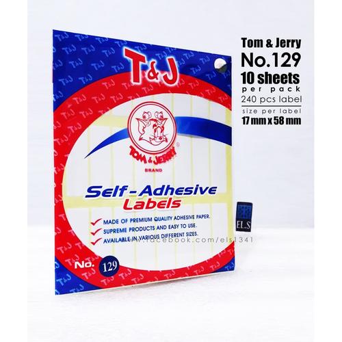 Jual Tom and Jerry Label no 129 - Jakarta Barat - els mabes | Tokopedia