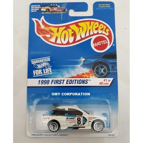 Jual Hot Wheels Hotwheels Ford Escort Rally putih 1998 first editions ...