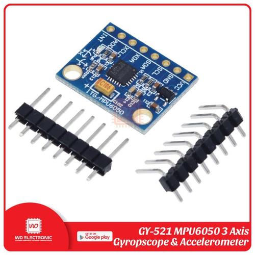 Jual GY-521 MPU-6050 MPU6050 Axis Gyro With Accelerometer Sensor Module ...
