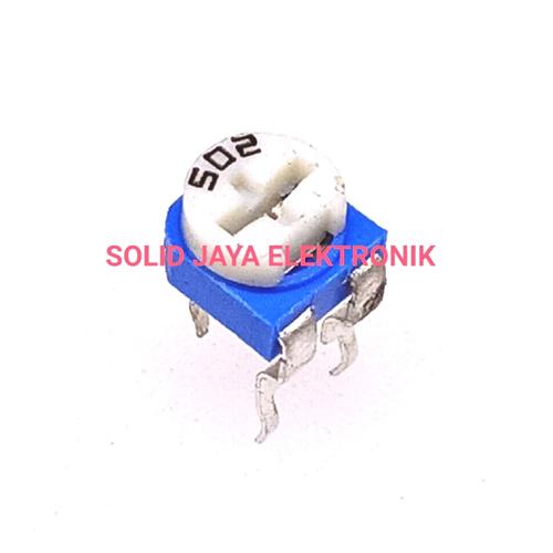 Jual TRIMPOT VR TRIMMER 502 5K OHM 5 K VR VARIABEL RESISTOR POTENSIO ...