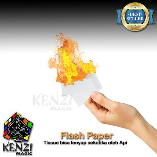 Promo Sulap Tisu | Flash paper - 10 Lembar - Kota Bandung - TOKO SULAP ...