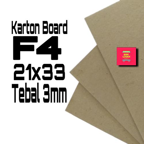 Jual Karton Board Tebal 3mm ukuran F4/Folio - Jakarta Utara ...