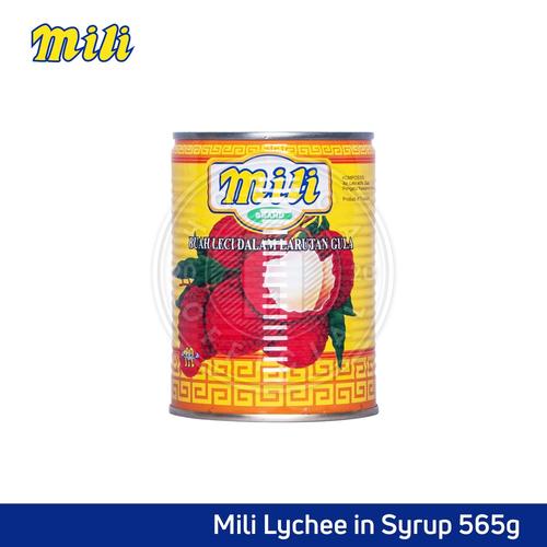 Jual MILI LYCHEE IN SYRUP 565GR / BUAH LECI DALAM KEMASAN KALENG - Kota ...