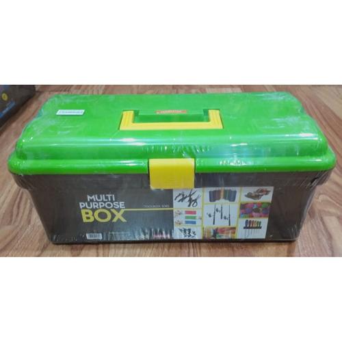 Jual Kenmaster Multi Purpose Tool Box Plastik B385 ukuran 13" Hijau ...