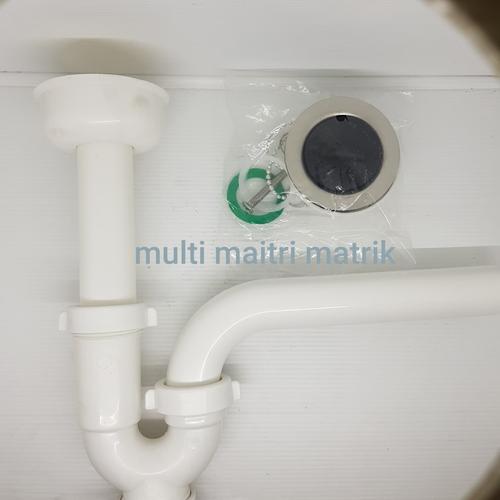 Jual Sifon angsa wastafel pvc Soligen / pembuangan air wastafel pvc ...