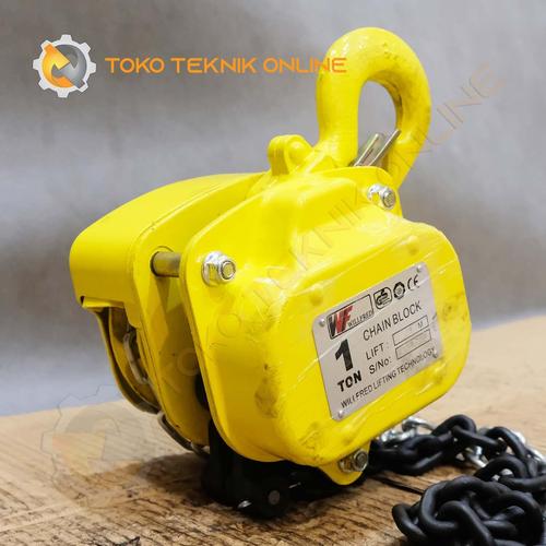 Jual CHAIN BLOCK / CHAIN HOIST / TAKEL / KATROL 1 TON, 7 M– WILLFRED ...