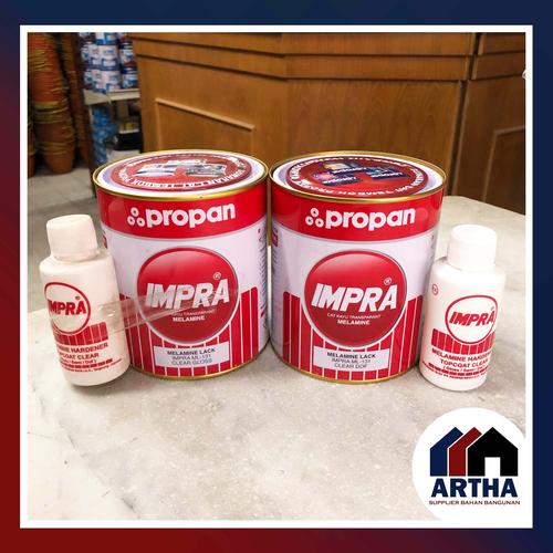 Jual Propan Impra Melamine Lack ML-131 Clear Gloss Clear Dof Finishing ...