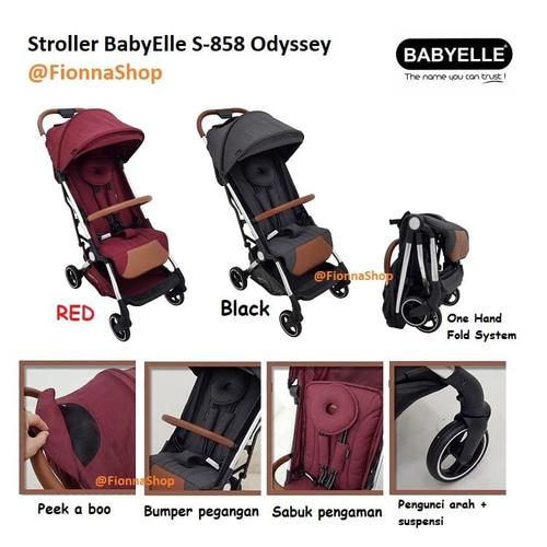 Jual Stroller Baby Elle Babyelle S 858 Odyssey / Kereta Bayi Odysey ...