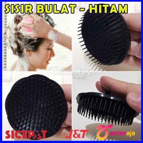 Jual sisir bulat sisir keramas pembersih rambut Murah sisir pria wanita ...