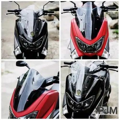 Jual WINSHIELD N MAX/WINSIL NMAX/TAMENG KACA DEPAN N MAX - Hitam ...