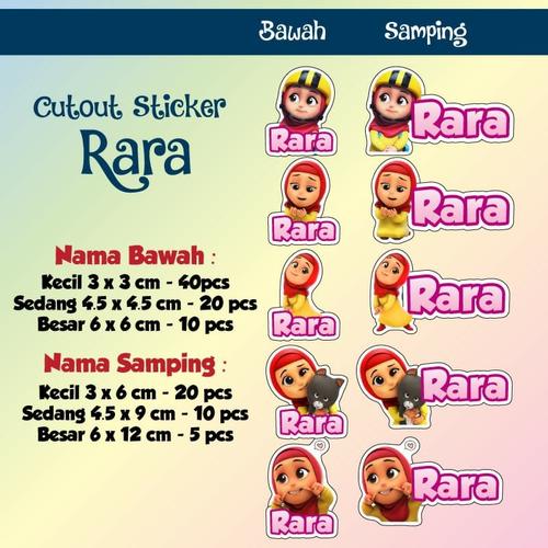 Jual STIKER LABEL NAMA TAHAN AIR/STIKER MUSLIMAH WATERPROOF CUTOUT ...