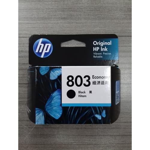 Jual Cartridge Printer HP 803 Black Original Ink (F6V21AA) Original ...