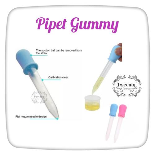 Jual Pipet Gummy / pipet tetes ASI obat bayi anak 5ml Baby medicine ...