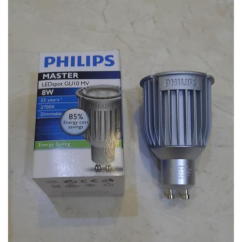 Jual Lampu Master LED Spot GU10 8W PHILIPS 2700k 25D dimmable - Jakarta ...