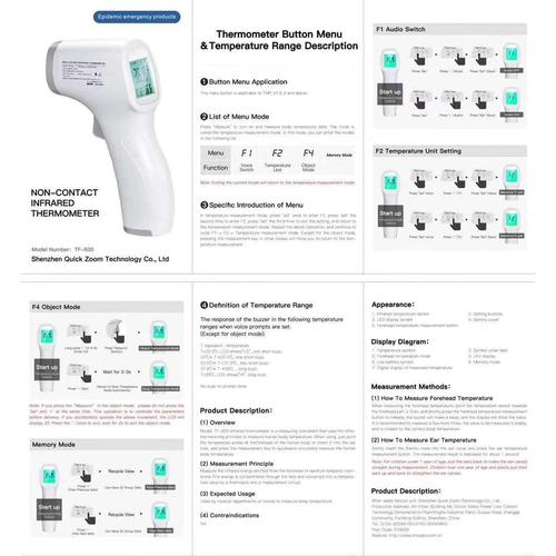 Jual Thermometer Gun Infared Digital, Termometer Tembak bkn Lotus ...