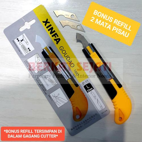 Jual XINFA Cutter Pisau Alat Pemotong Acrylic Akrilik Mika Plastic ...