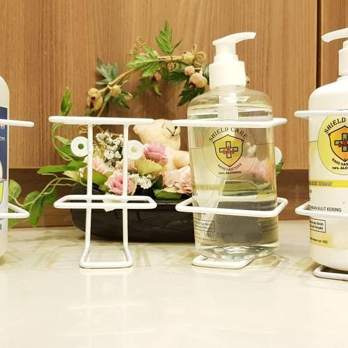 Jual Bracket Hand Sanitizer 500 ml Breket / wall Bracket Hand sanitizer ...