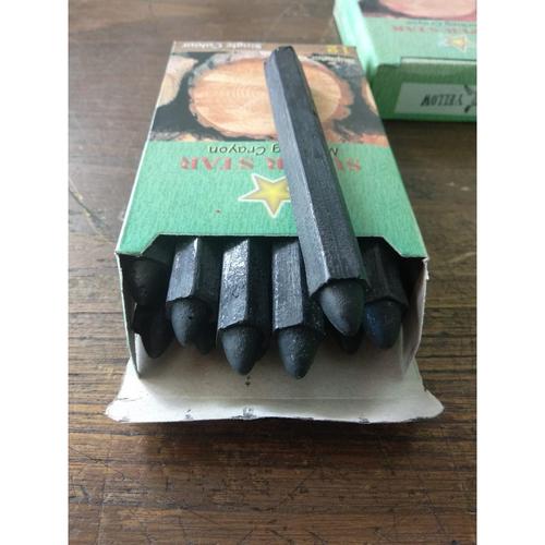 Jual Crayon Kayu (Marking Crayon) Merk Superstar - Hitam - Kota ...