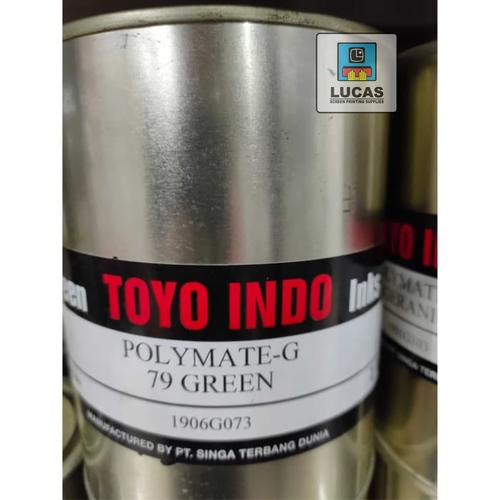 Jual Tinta Sablon Plastik Toyo Indo Polymate - 33 Blue - Kota Bandung ...