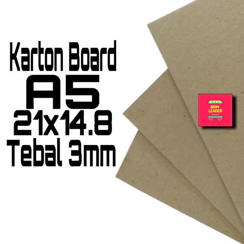 Jual Karton Board Tebal 3mm Ukuran A5 - Jakarta Utara - KertasKarton ...