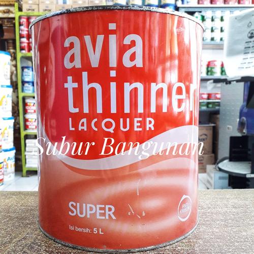 Jual Avia Thinner Super 5 Liter Lacquer Thinner Avian - Kota Makassar - Subur Bangunan ID ...