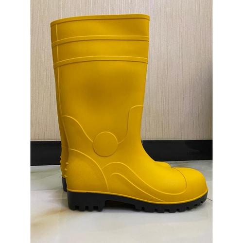 Jual SEPATU BOOT SAFETY KARET RUBBER PETROVA proyekan BESI KUNING ...