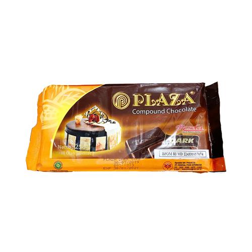 Jual PLAZA Compound Chocolate Dark 250 gram Coklat Compound Dark - Kota ...