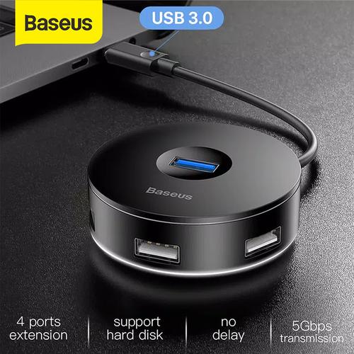 Jual BASEUS USB 4IN1 HUB MULTI PORT ADAPTER EXTENSION KABEL COLOKAN ...