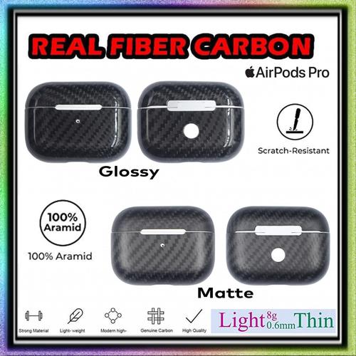Promo Case Airpods Pro Case 2019 / Airpods 3 Real Carbon Fiber Ultra ...