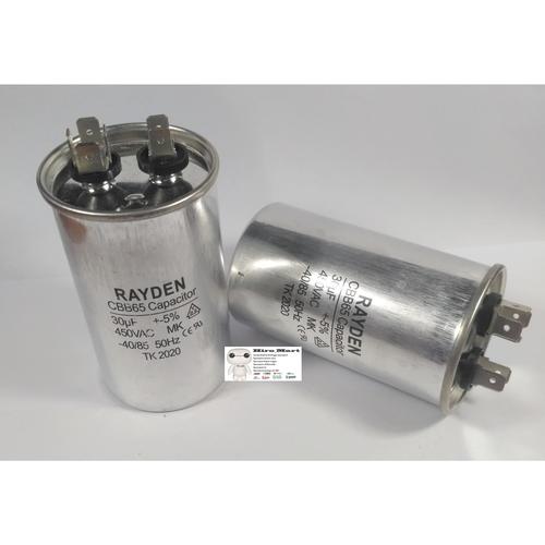 Jual Kapasitor AC/Air Conditioner 1PK/ CAPACITOR 30uF 450VaC 50Hz ...
