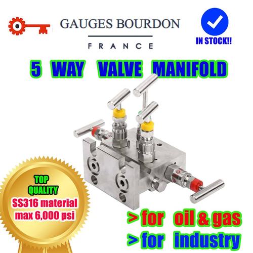Jual 5 way Valve Manifold - Jakarta Barat - Gudang Kontrol | Tokopedia
