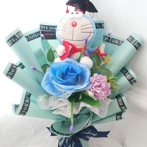 Jual BUKET BUNGA WISUDA (TERMASUK BONEKA) ARTIFICIAL | BUKET BUNGA ...