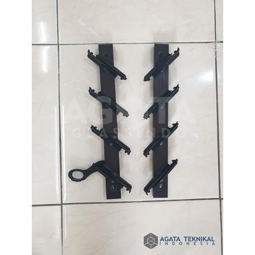 Jual Rangka Jendela Nako Dicky Niki Premium - 4"/10cm - 4 Blades-Coklat ...