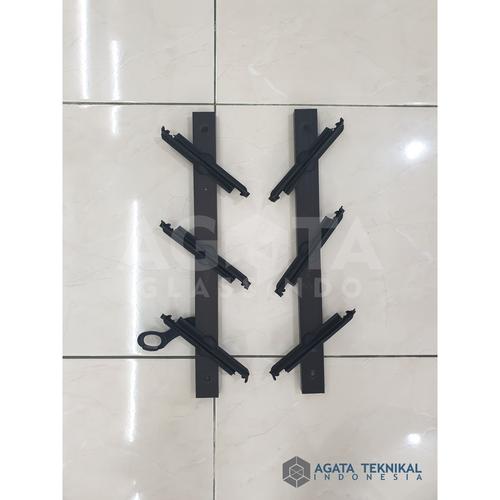 Jual Rangka Nako modern Dicky Niki Premium - 6"/15cm - 3 Blades-Coklat ...