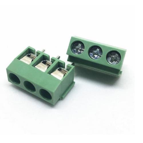 Jual KF 126 Green Terminal Block Hijau KF126 3 pin 3p Screw pitch 5mm ...