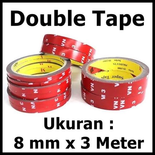 Jual JETTING Selotip Double Tape Acrylic 3m x 8mm SC 3M - Kota Medan ...