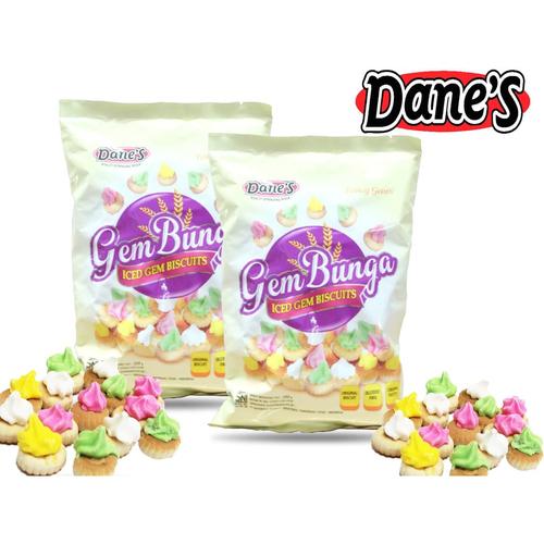Jual Biskuit Gem Bunga Rose Kue Monas Jadul Bermerek DaneS 220 g HALAL ...