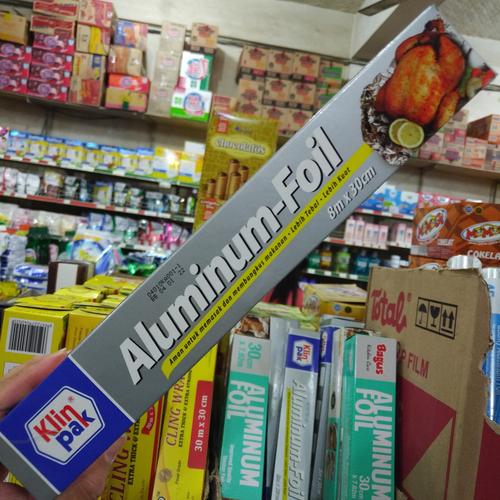 Jual KLIN PAK ALUMINIUM FOIL 8M X 30CM - Kota Medan ...