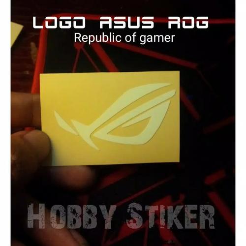Jual Stiker asus rog glow in the dark republic of gamer - Jakarta Timur ...